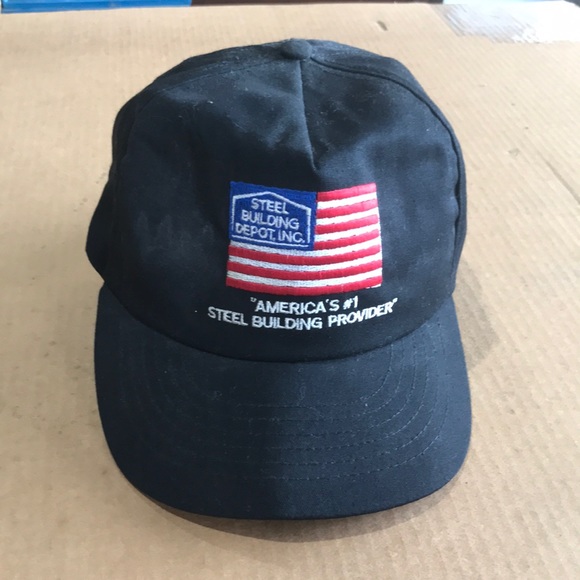 everlasting embroidery | Accessories | Vintage Steel Building Depot Hat ...